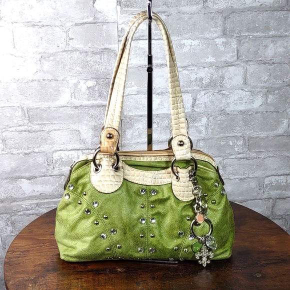 Kathy Van Zeeland | Bags | Kathy Van Zeeland Faux Leathersuede Satchel ...